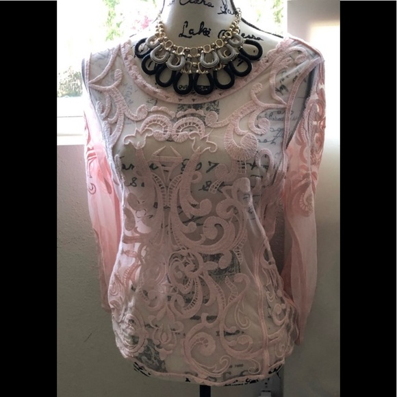 Express | Tops | Nwt Express Gorgeous Lace Open Back Tank | Poshmark
